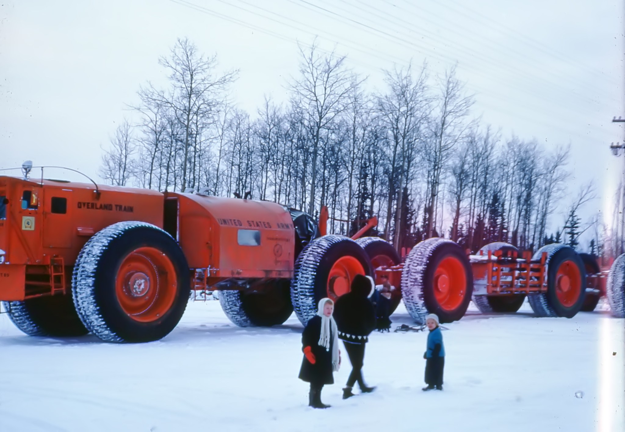 Sno-Train in Beaver Creek, Yukon, 1962 – Overland Trains
