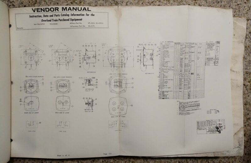 Original TC-497 Manuals Saved from the Garbage – Overland Trains